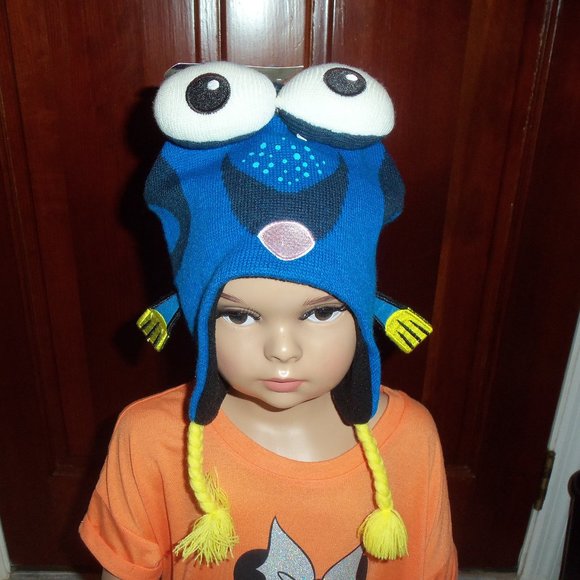Disney | Accessories | Finding Dory Disney Pixar Knit Hat With ...